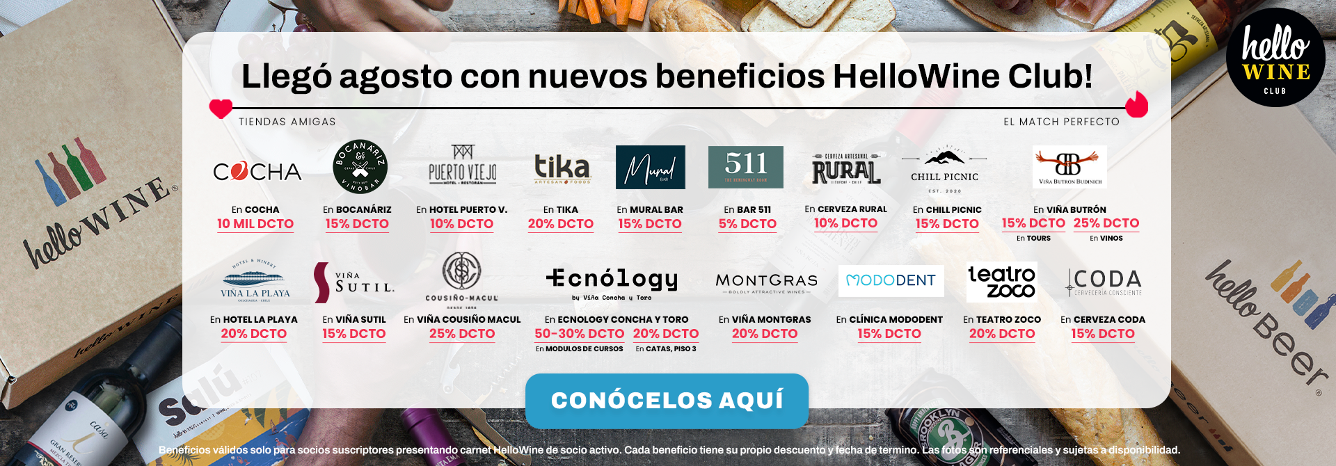 Beneficios | HelloWine Club