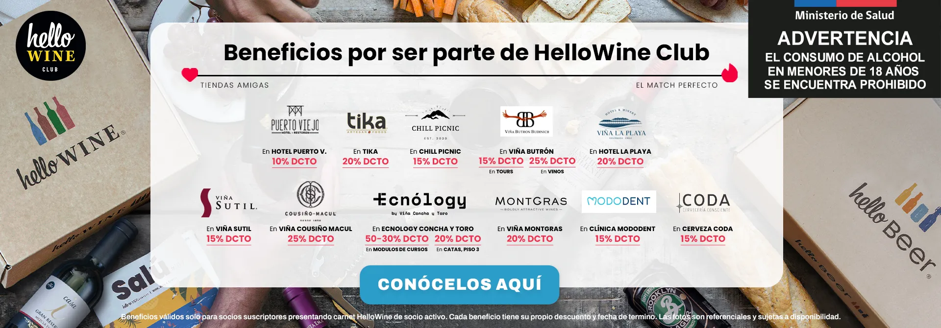 Beneficios | HelloWine Club